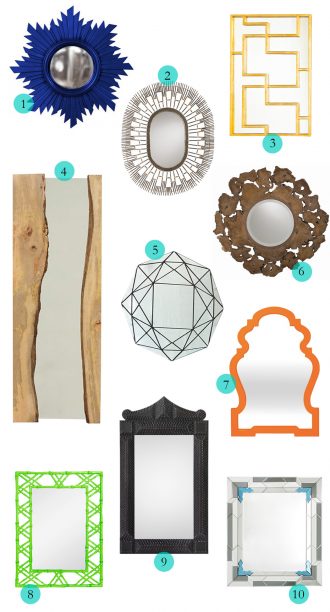 Tuesday Ten: Statement Mirrors | Havenly Blog | Havenly Interior Design ...