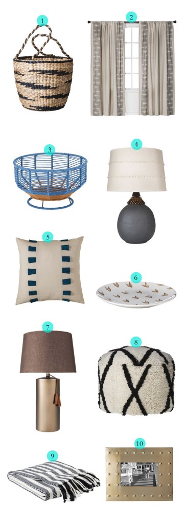 Tuesday Ten: Brand New Nate Berkus for Target {Spring 2014} | Havenly ...