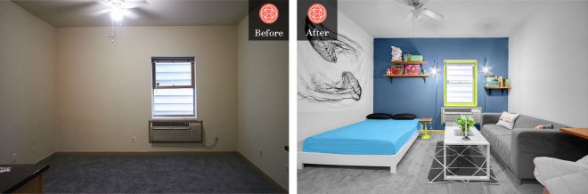 Client Spotlight: Shirley's Simple And Sophisticated Studio Dwelling ...