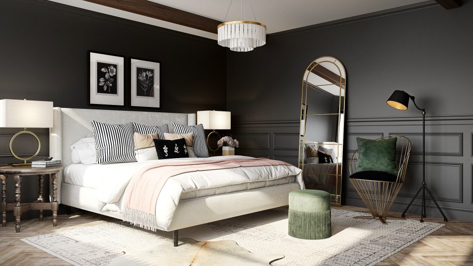 These 11 Stunning Spaces Make The Case For A Dramatic All Black Bedroom ...