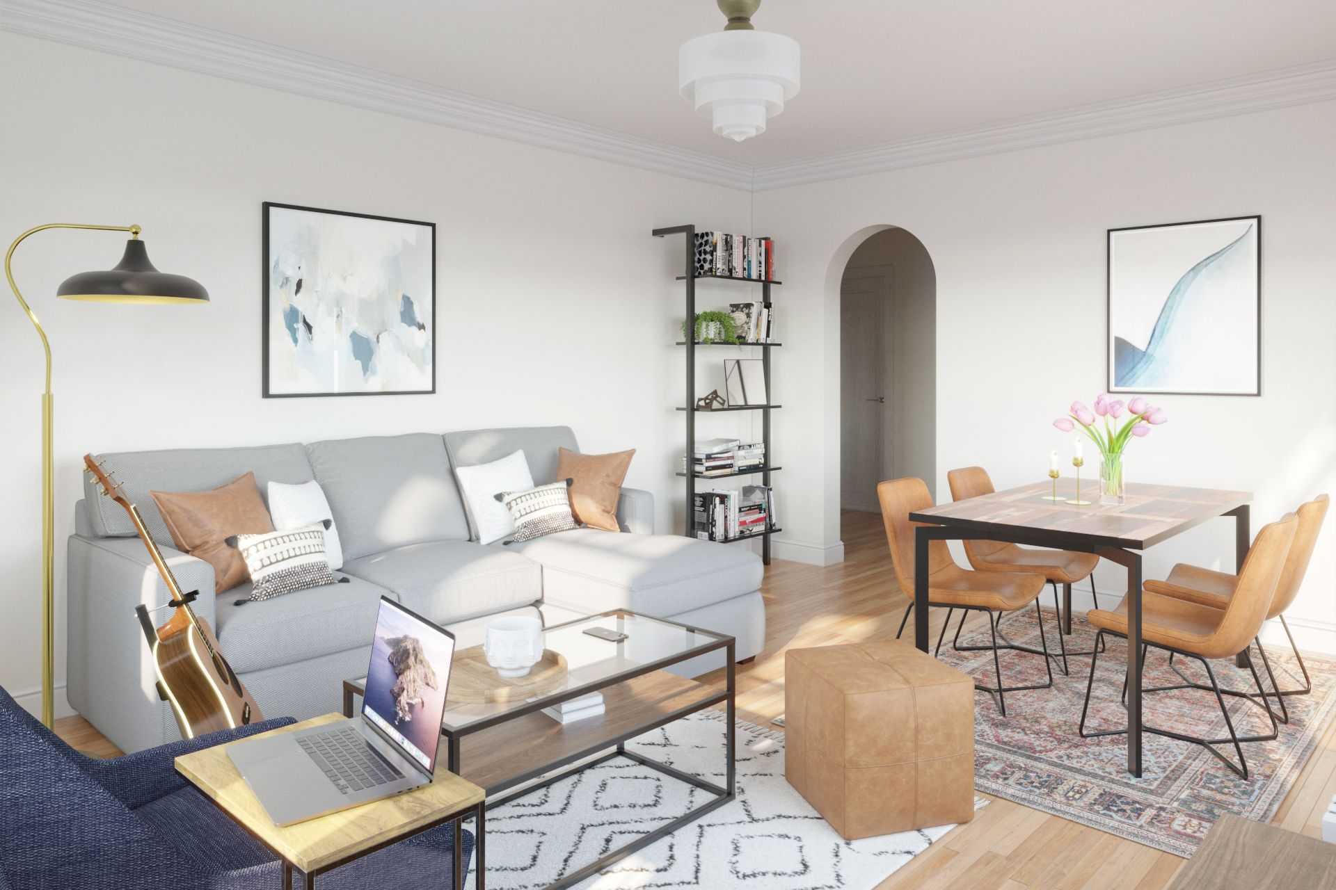 10 Awkward Living Room Layout Ideas | Havenly Blog | Havenly Interior ...