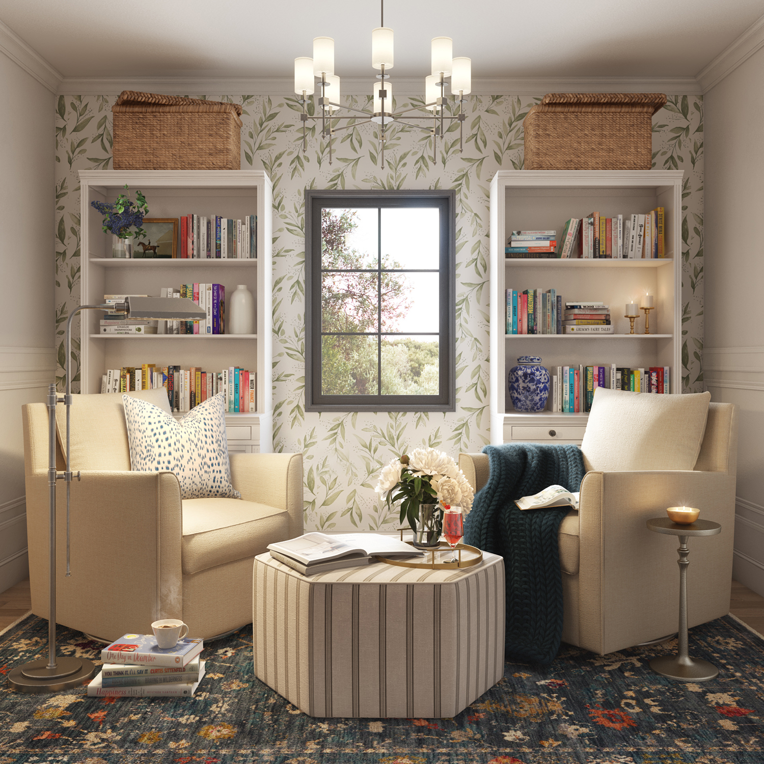 9 Reasons Why You Need to Add Wallpaper to Your Reading Room STAT ...