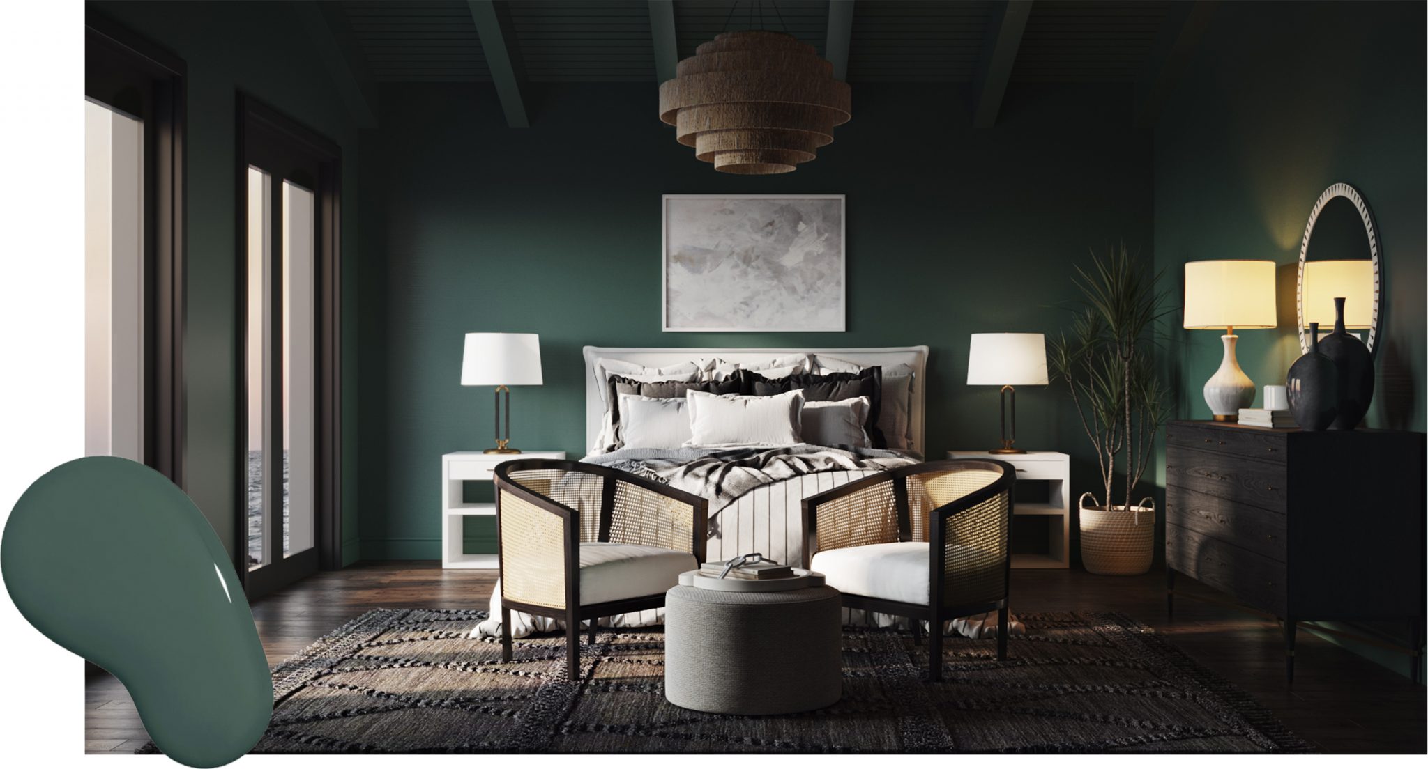 6 Designer-Approved Dark Paint Colors That Make a Moody Statement ...