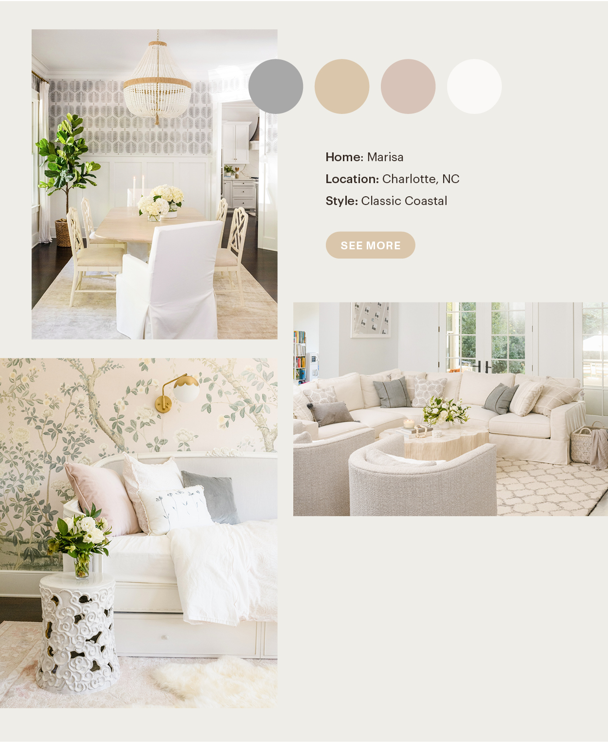 20 Cohesive Home Color Schemes to Bookmark | Havenly | Havenly Interior ...