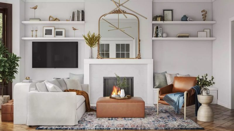 Mirror Above Fireplace: 8 Styling Ideas | Havenly Blog | Havenly ...