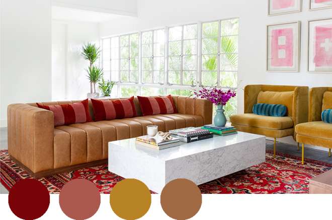 12 Warm Color Palettes From Interior Designers | Havenly | Havenly ...