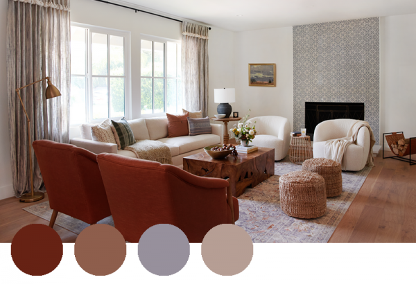 12 Warm Color Palettes From Interior Designers | Havenly | Havenly ...