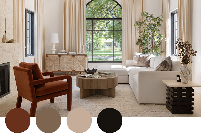 12 Warm Color Palettes From Interior Designers | Havenly | Havenly ...