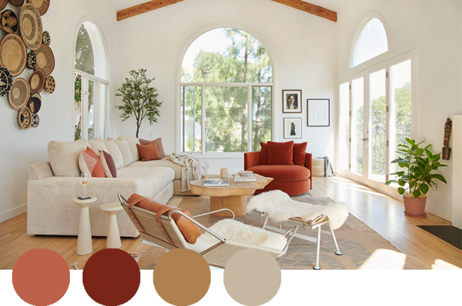 12 Warm Color Palettes From Interior Designers | Havenly | Havenly ...