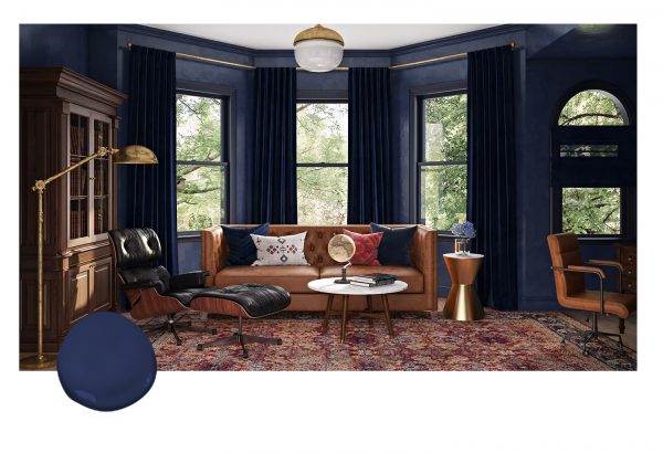 The 20 Best Navy Blue Paint Colors, Per Designers | Havenly | Havenly ...
