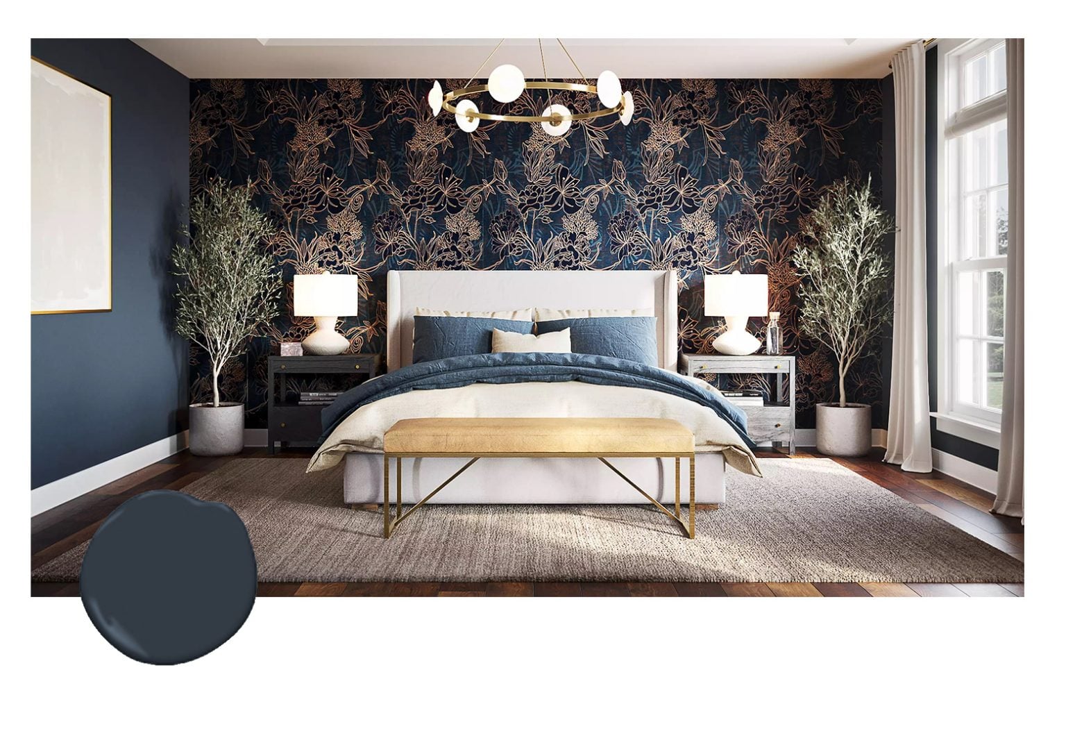The 20 Best Navy Blue Paint Colors, Per Designers | Havenly | Havenly ...