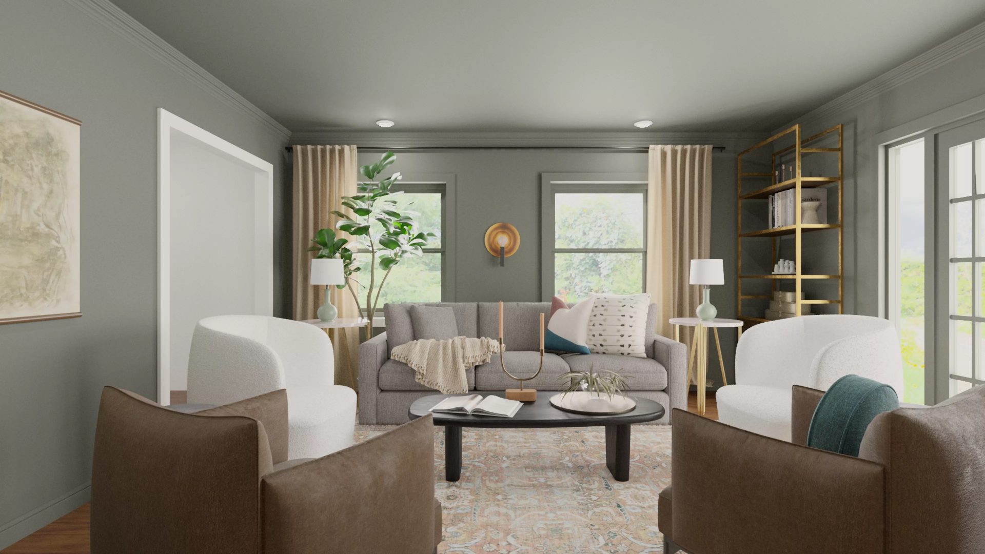 14 Sage Green Living Rooms Designed to Feel Serene | Havenly | Havenly ...