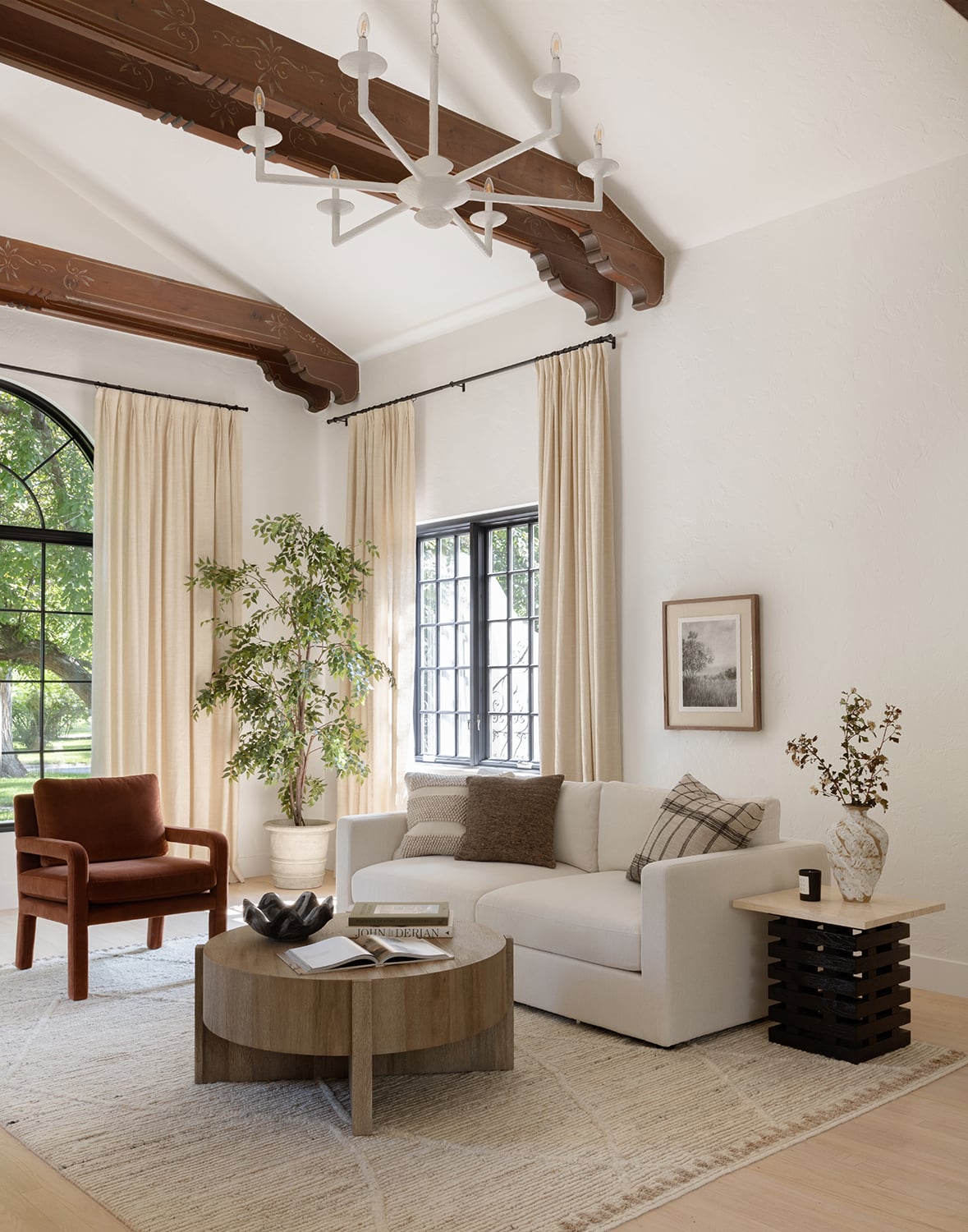 22 Organic Modern Living Room Design Ideas | Havenly Blog | Havenly ...